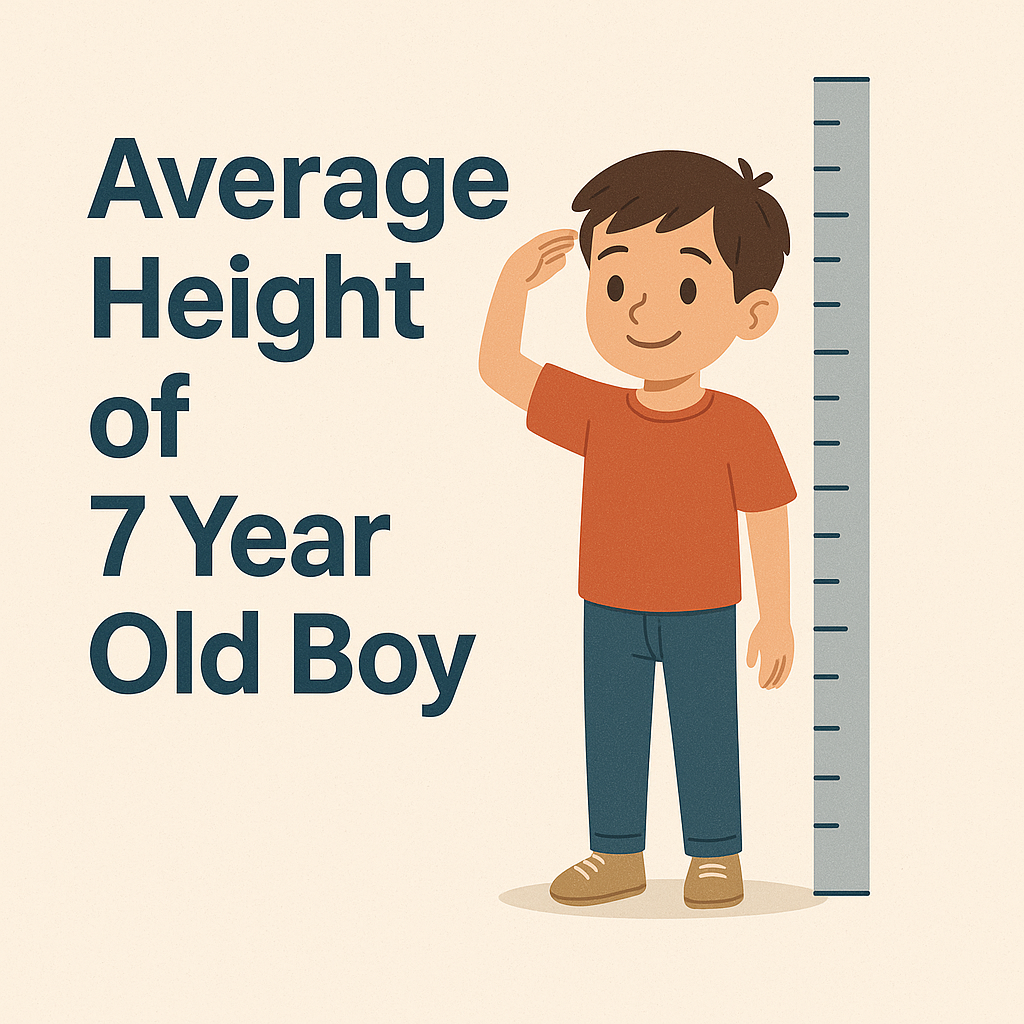 What Is the Average Height for a 7-Year-Old Boy? Growth Chart & Tips ...