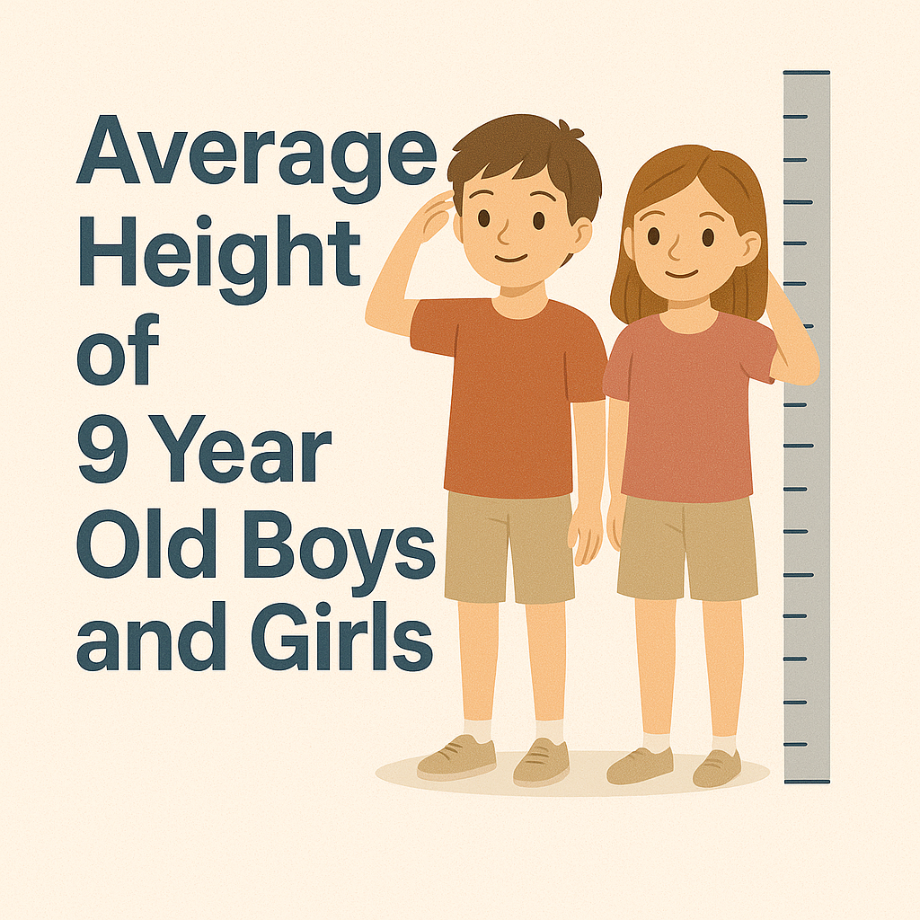 Average Height for 9 Year Old: Growth Patterns, Factors, and When to ...